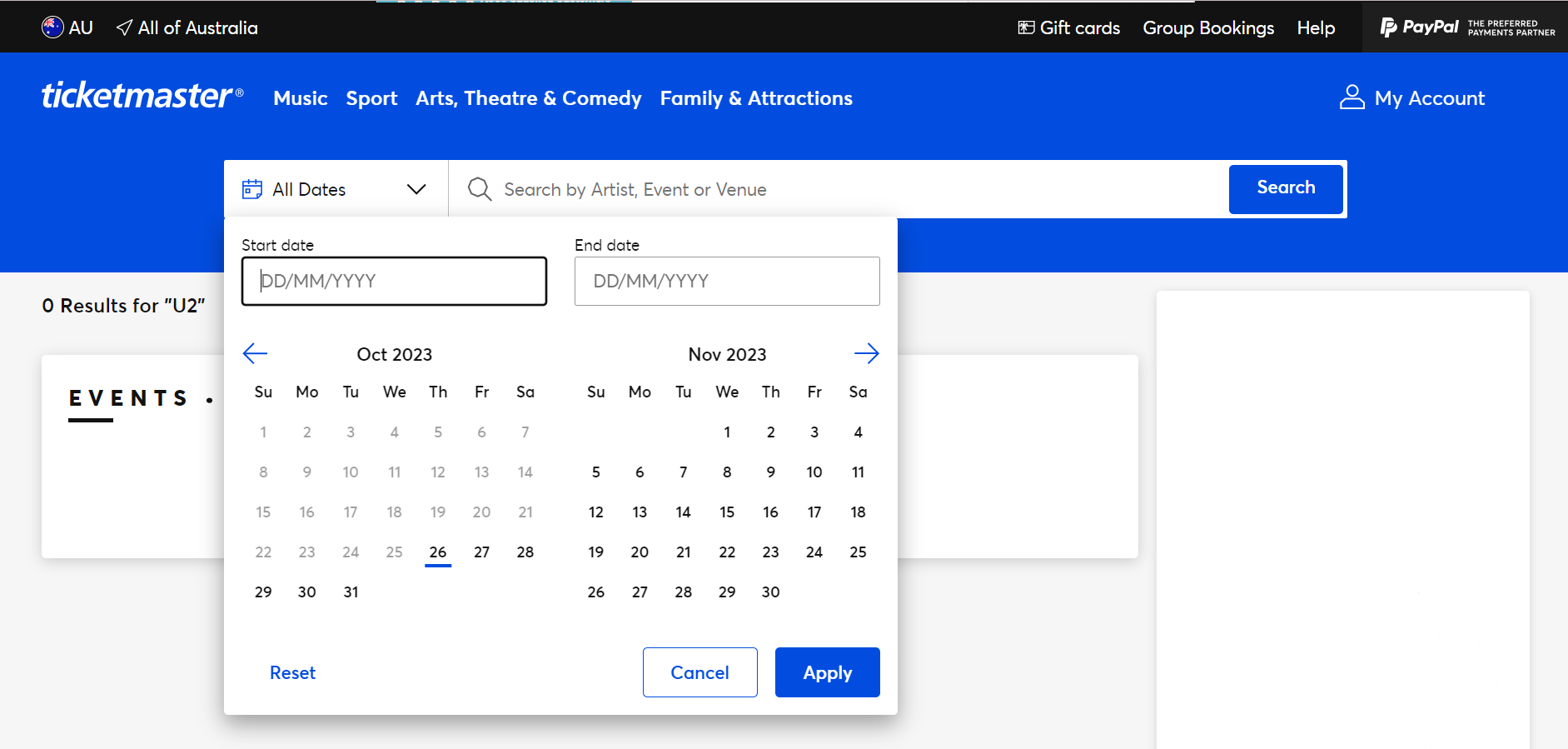 How do I find an event? – Ticketmaster Help