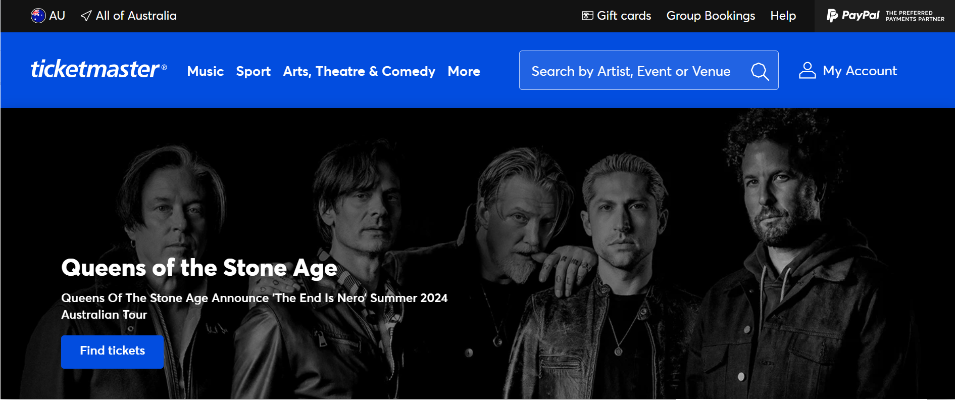 How do I find an event? – Ticketmaster Help